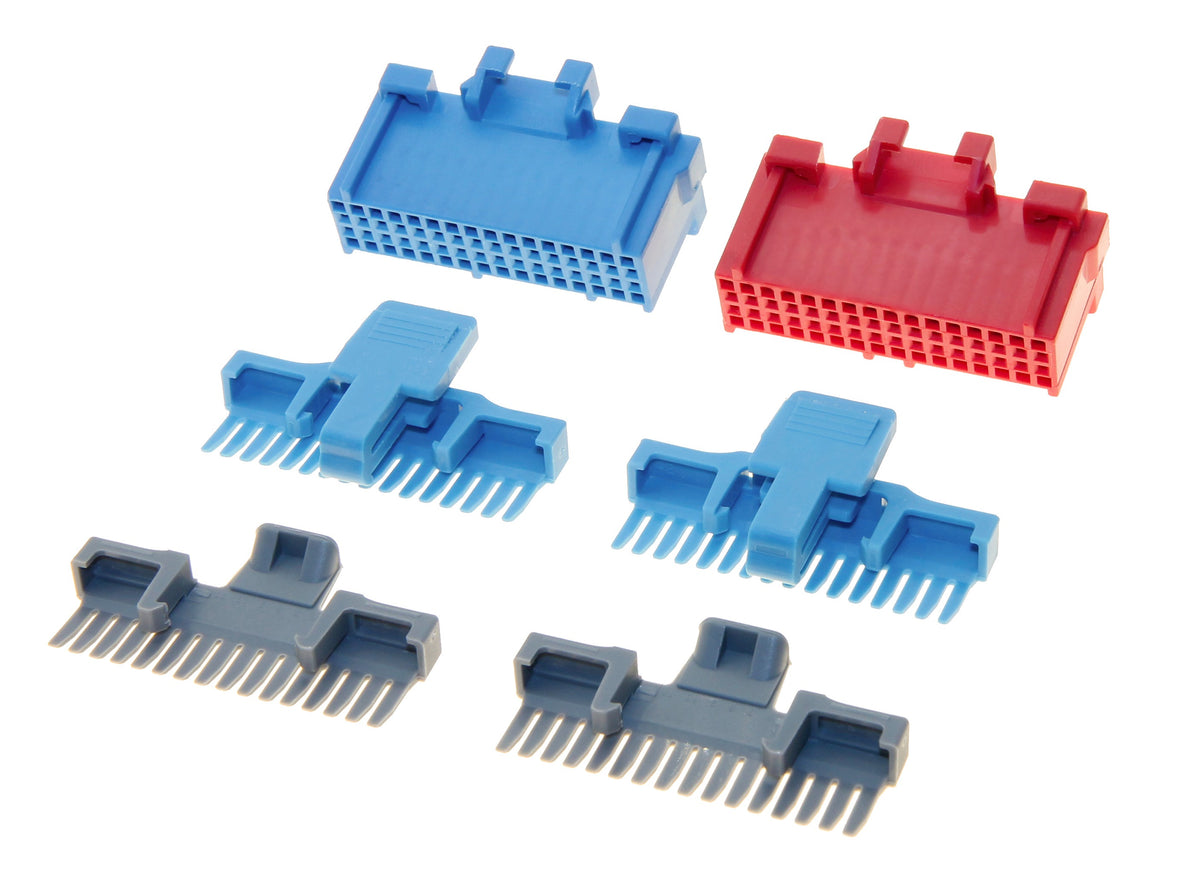 ECM Connector Set Red and Blue GM TBI Truck 93-97 – EFI Connectors