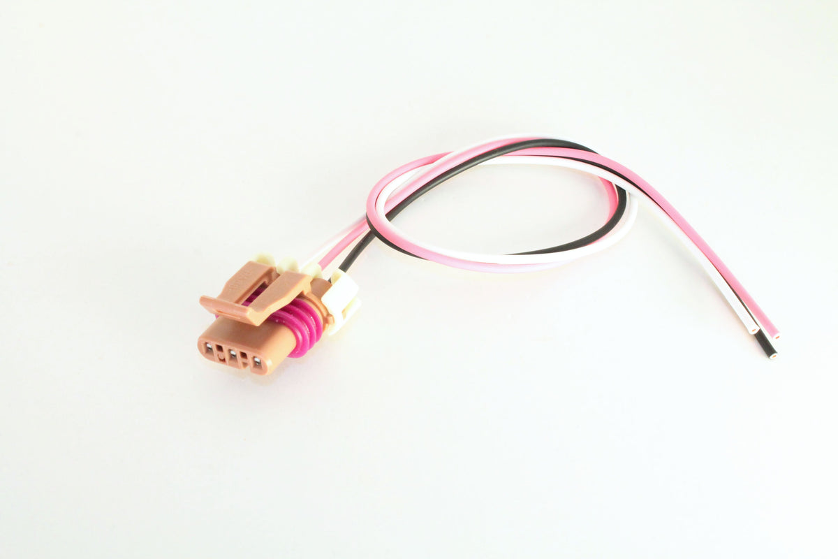 GM E85 Flex Fuel Sensor Connector Pigtail Metal Body Fuel Composition ...